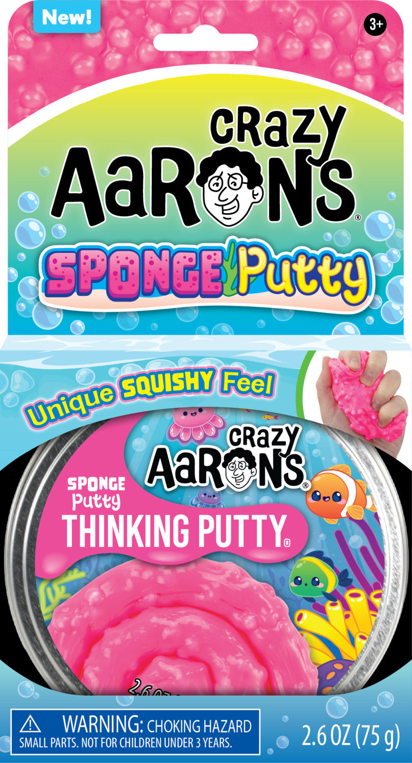 Sponge Putty - Full Size 4" Thinking Putty Tin – Go Bananas Toys