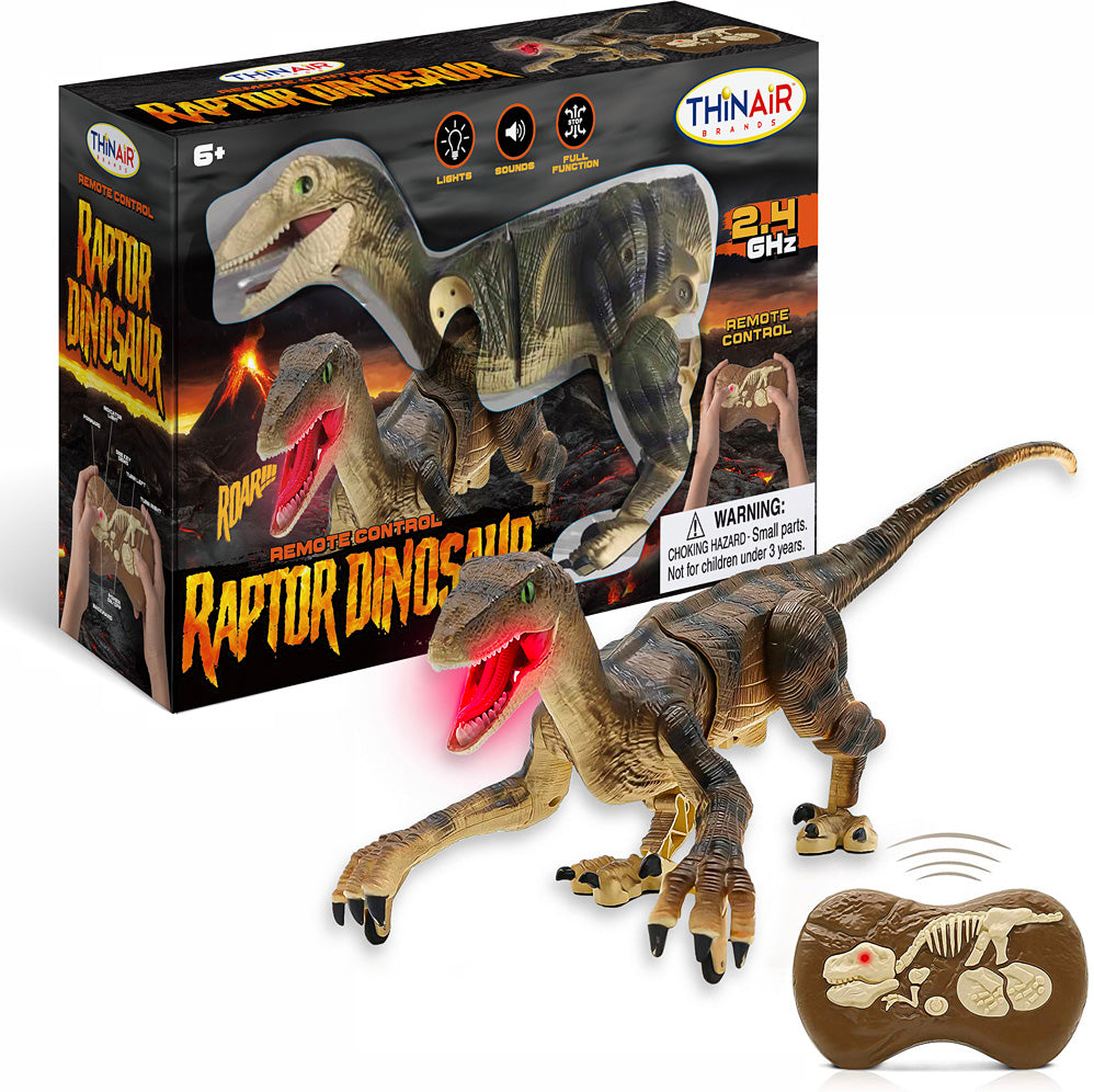 Remote Control Raptor Dinosaur – Go Bananas Toys